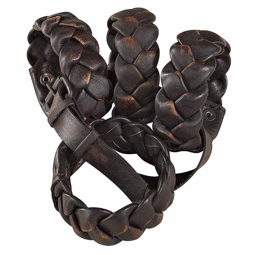 Artwood Napkin rings Braided Leather | Buy from Hulténs