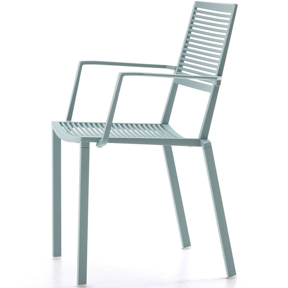 Easy Armchair Stackable Light Blue Fast | Buy your outdoor furniture ...