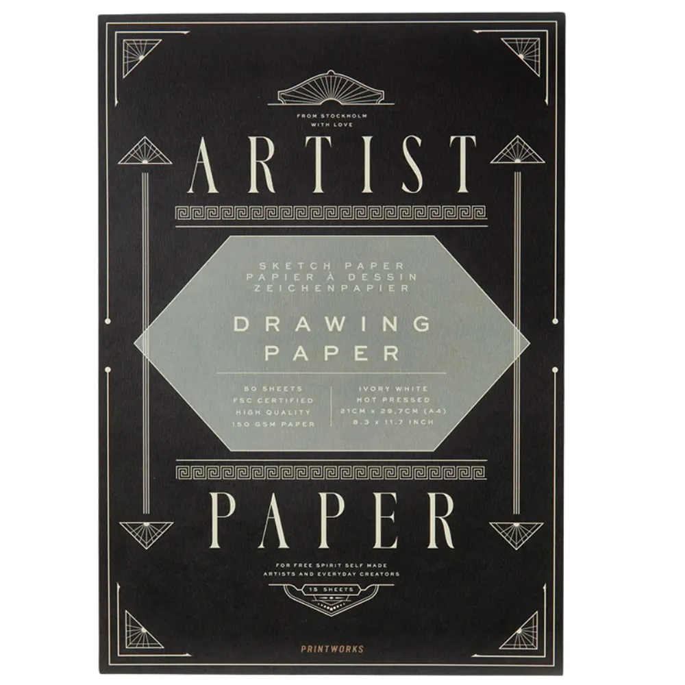 Printworks Paper pad - Drawing | Buy from Hulténs