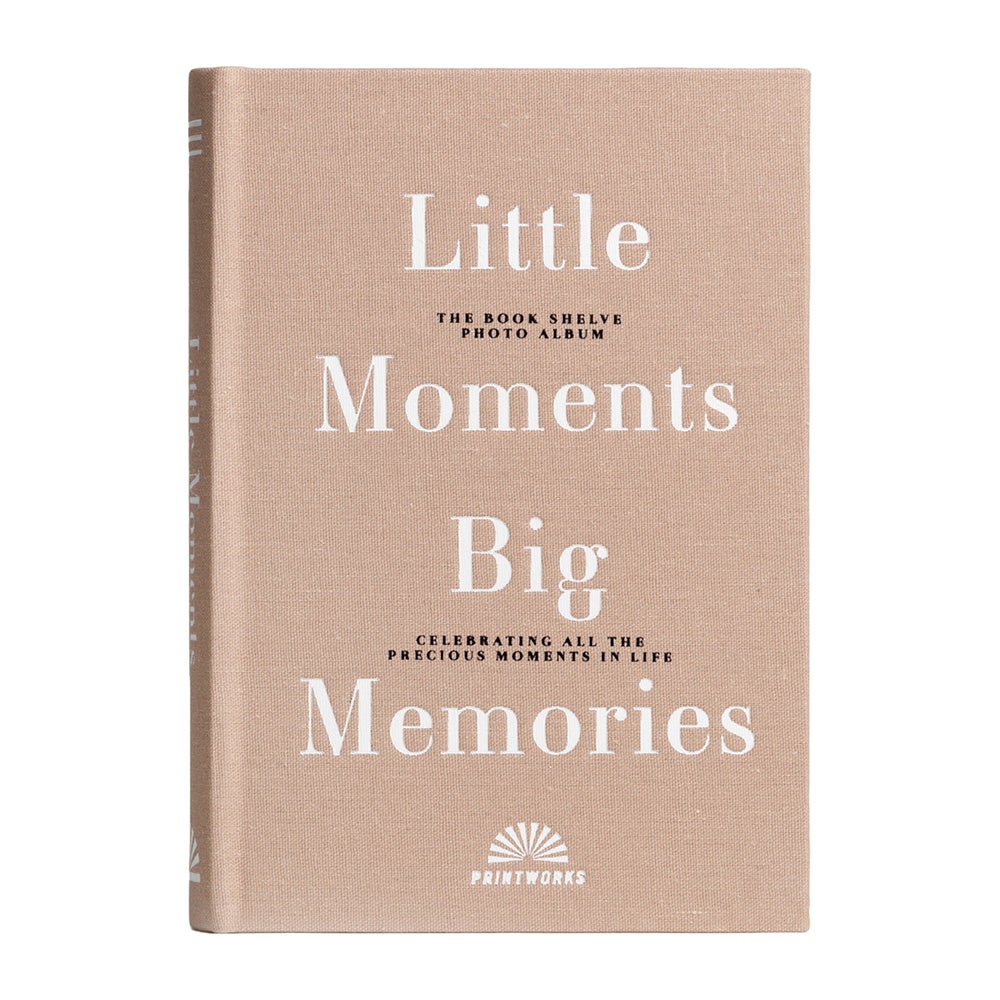 Printworks Bookshelf Album - Little Moments Big Memories | Buy from Hulténs