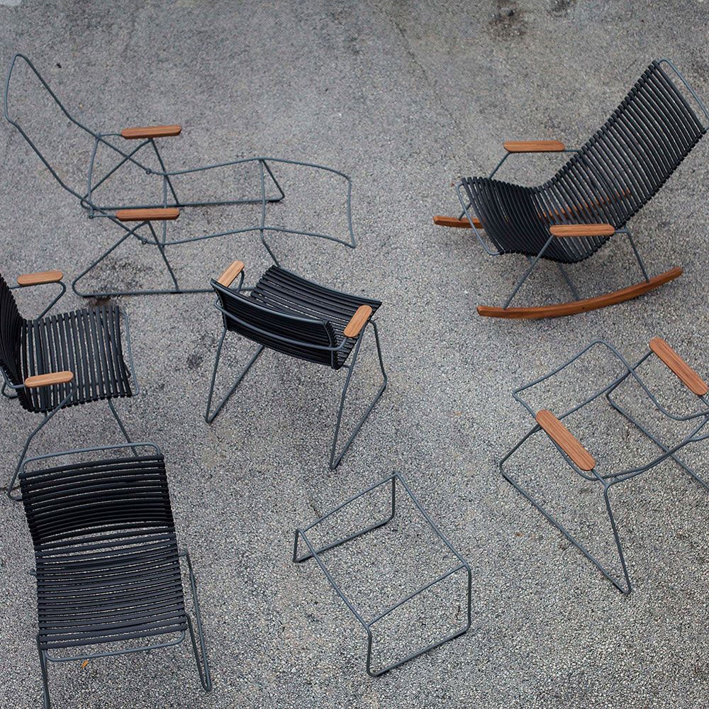 Click Recliner chair sand lamellas bamboo Houe | Buy your outdoor ...
