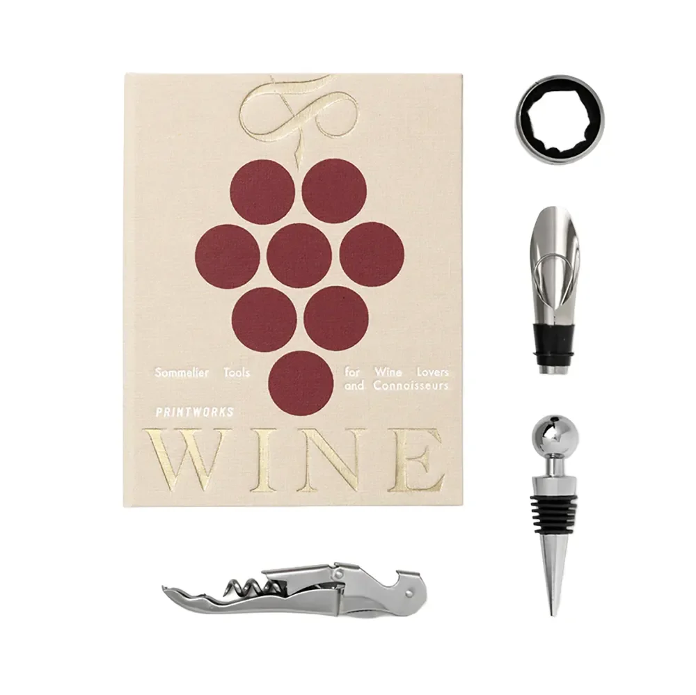 Printworks The Essentials - Wine Tools Beige | Buy from Hulténs